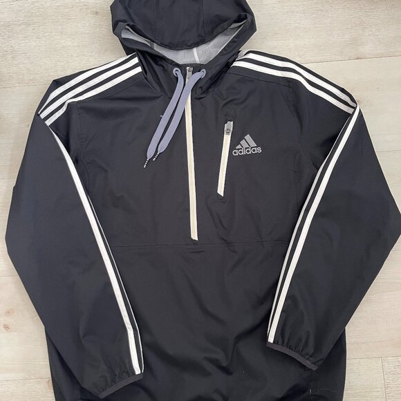 adidas | Jackets & Coats | Adidas Mens Golf Half Zip Medium Weight ...